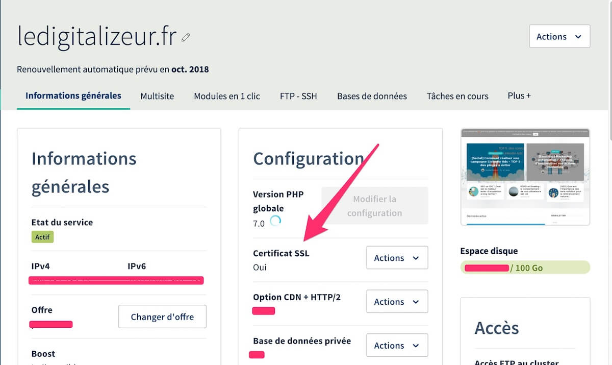 Comment passer WordPress en HTTPS facilement